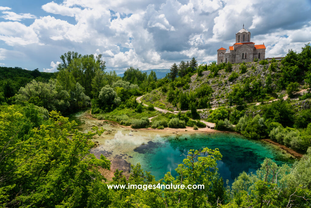 Eye of the Earth - Cetina river spring and orthodox church - Eckart ...